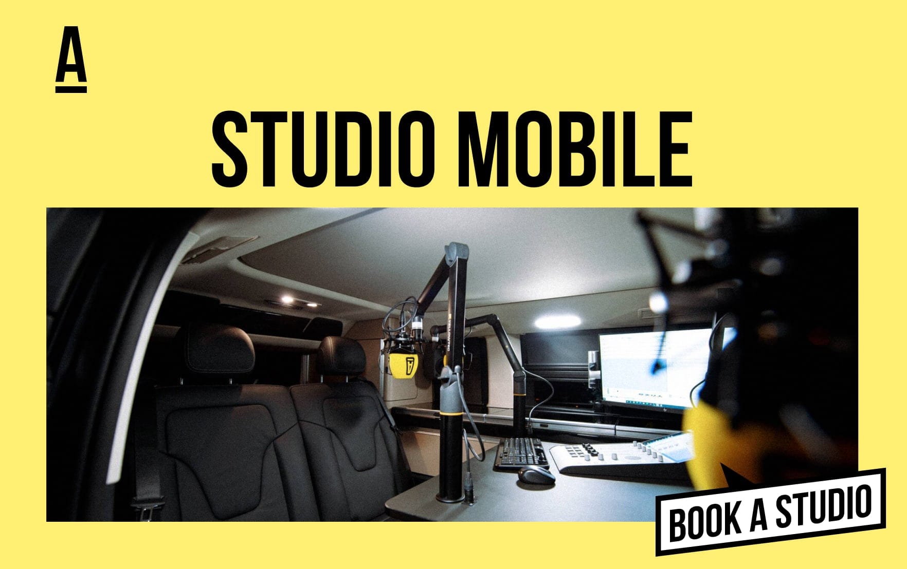 Mobiles Podcast Studio in der Schweiz – Audiokanzlei Zürich